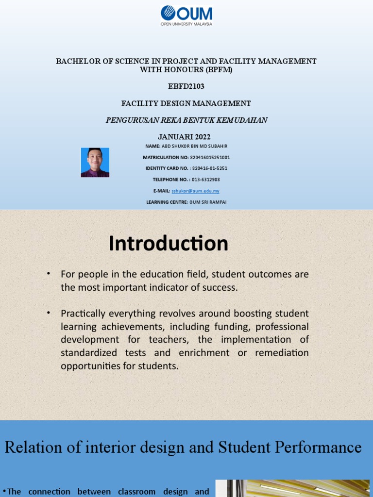 EBFD2103 - Slide Presentation - ABD SHUKOR BIN MD SUBAHIR | PDF | Art ...