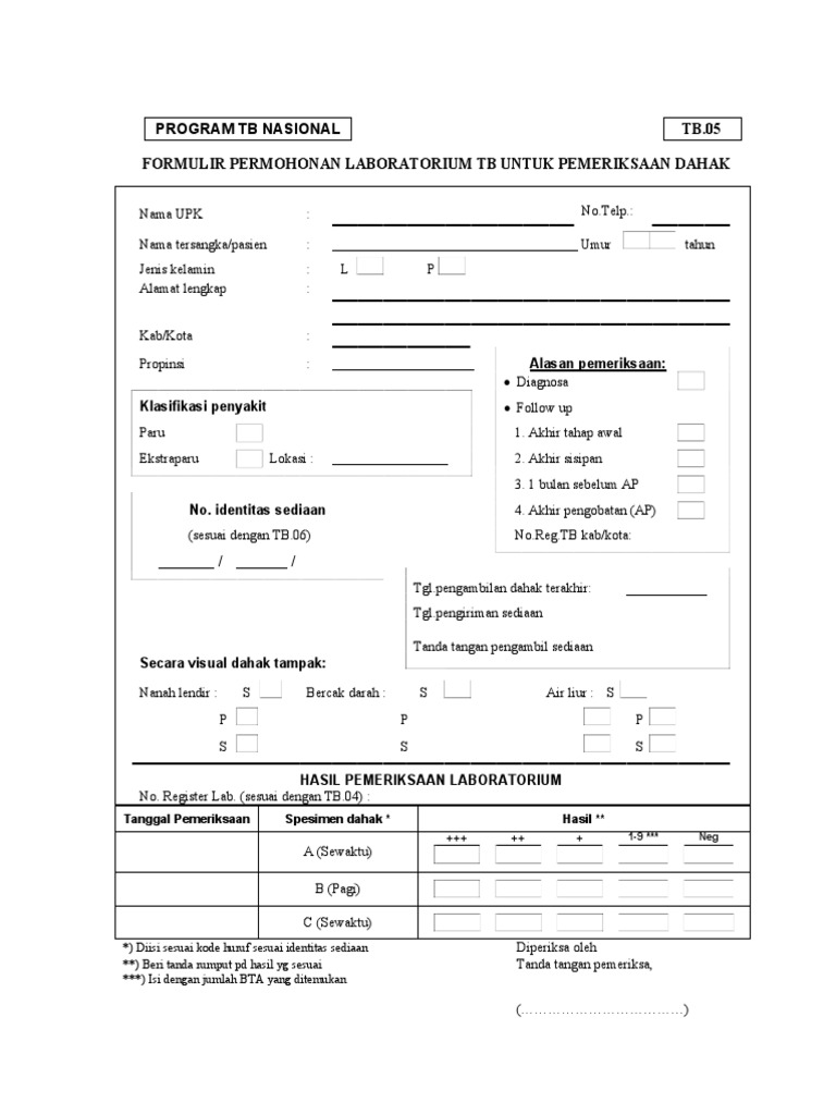 TB 05 Baru | PDF