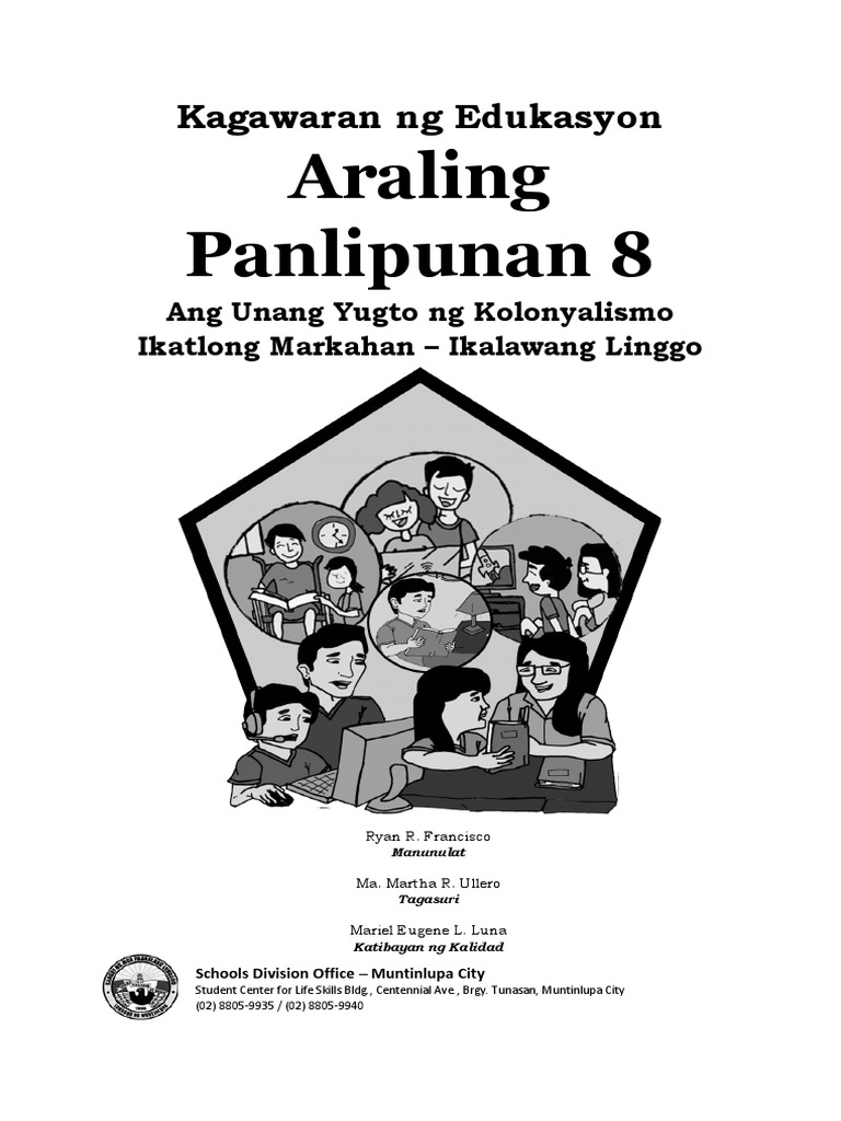 AP8 - Q3 - W2 - Dahilan Pangyayari NG Unang Yugto NG Kolonyalismo 1 1 | PDF