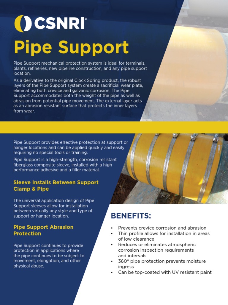 CSNRI PS Pipe-Support 05may2022 | PDF