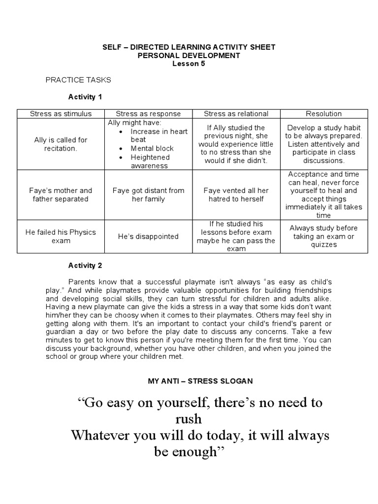 PERDEV | PDF | Emotions | Feeling