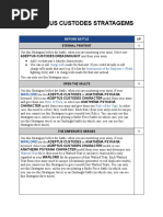 Codex: Adeptus Custodes Updates | PDF | Warfare | Military
