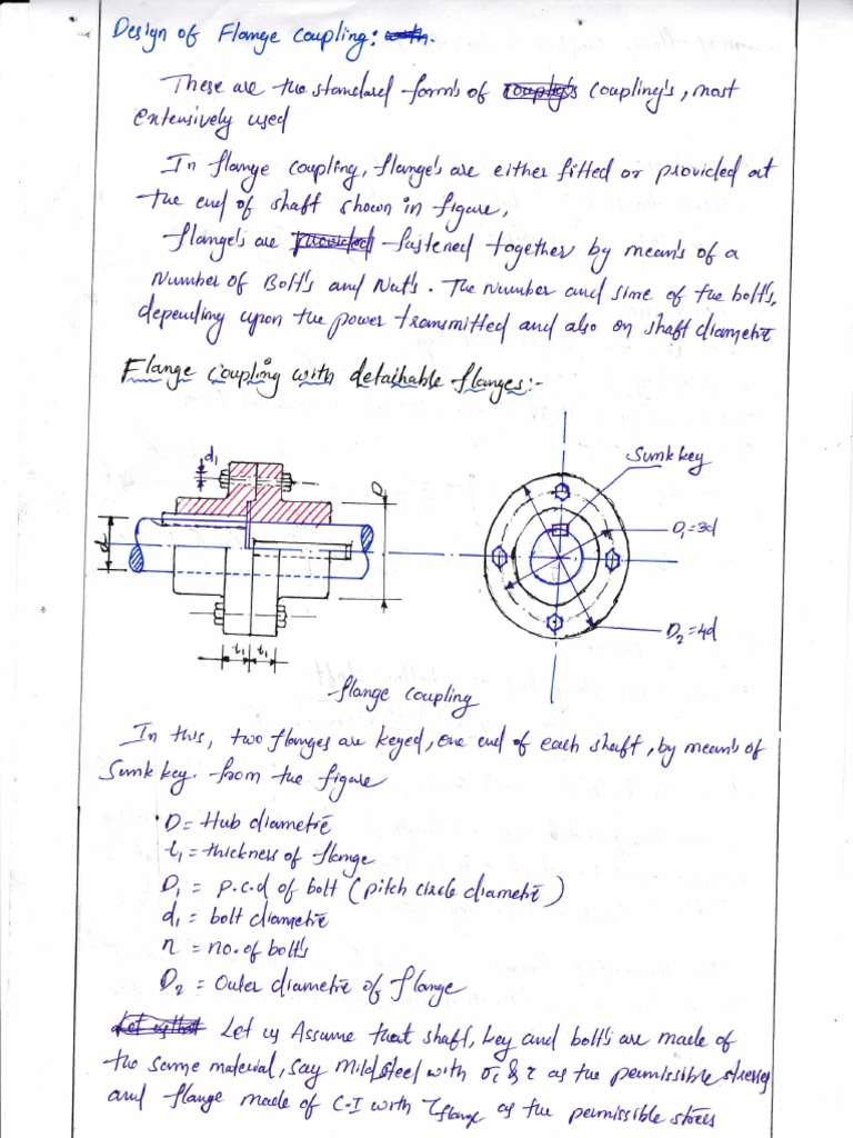 Flange Coupling 1 | PDF