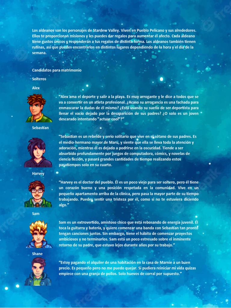 Pag 5 Stardw Valley | PDF