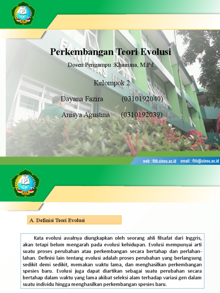 Evolusi - Kelompok 2 | PDF
