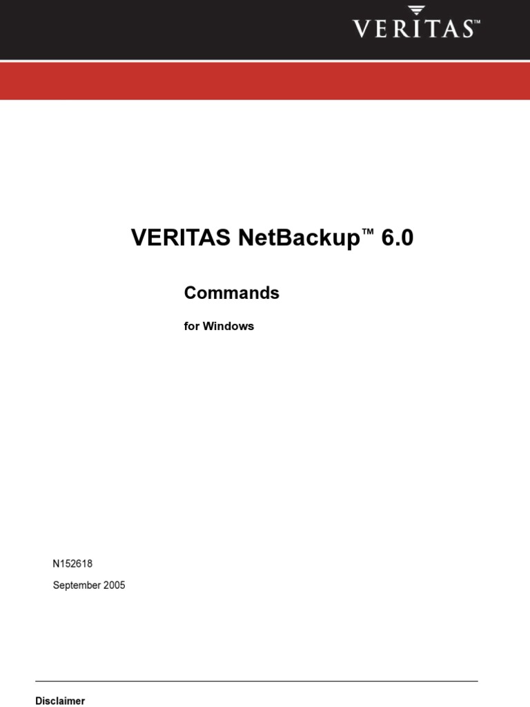 NetBackup Commands Window | PDF | Command Line Interface | Port (Computer Networking)