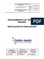 Procedimiento Instalación Canalizaciones Electricas A Base de Tubo Imc Emt | PDF | Tubería ...