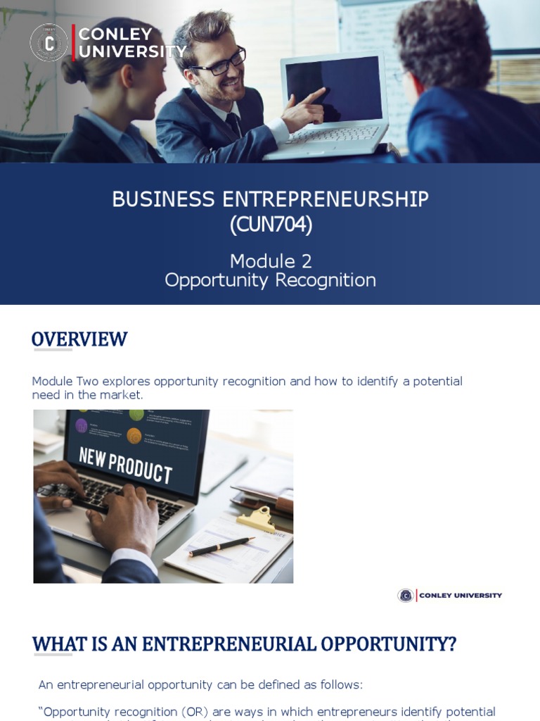 Module 2 - Business Entrepreneurship | PDF | Entrepreneurship | Business