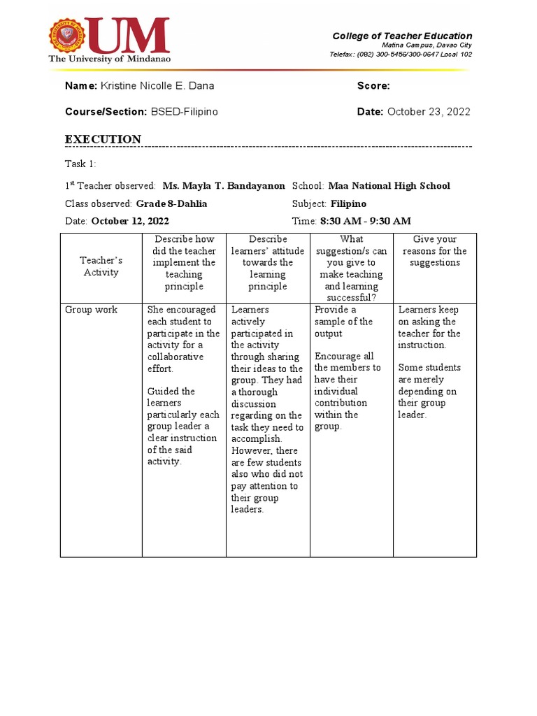Chapter 1.3 | PDF | Learning | Teachers