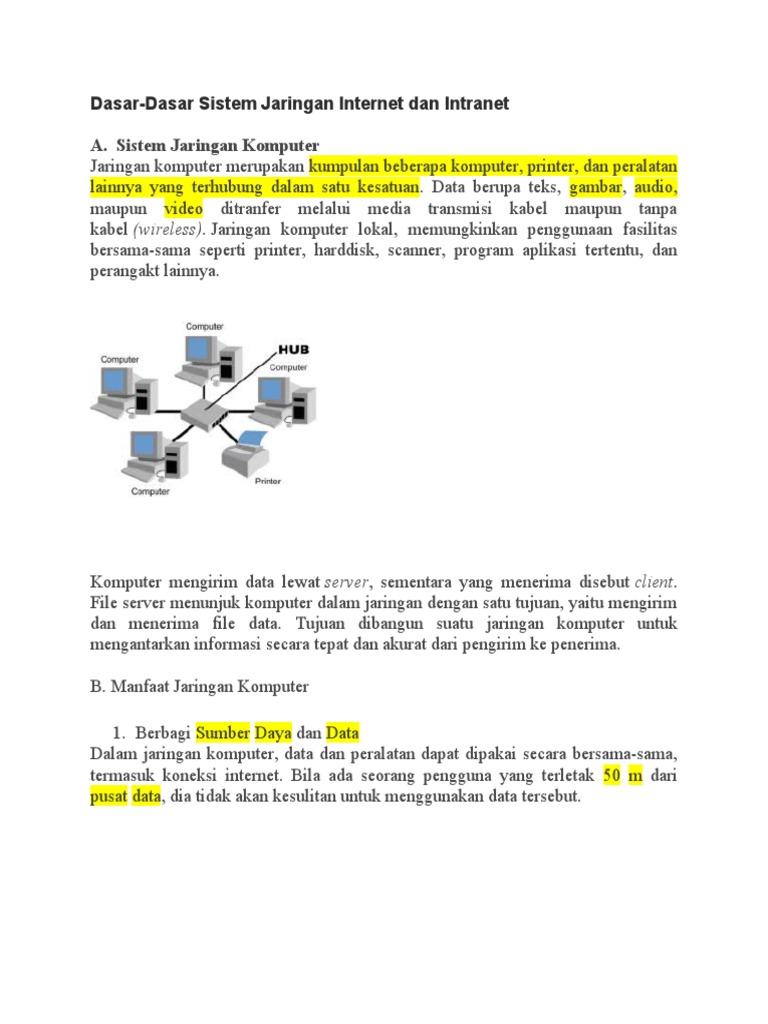 Dasar Dasar Internet | PDF | Teknologi & Rekayasa