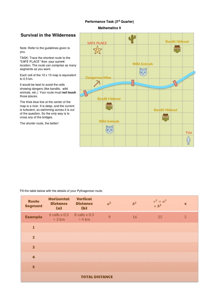 Performance Task - Q3 - Math Answer Sheet | PDF