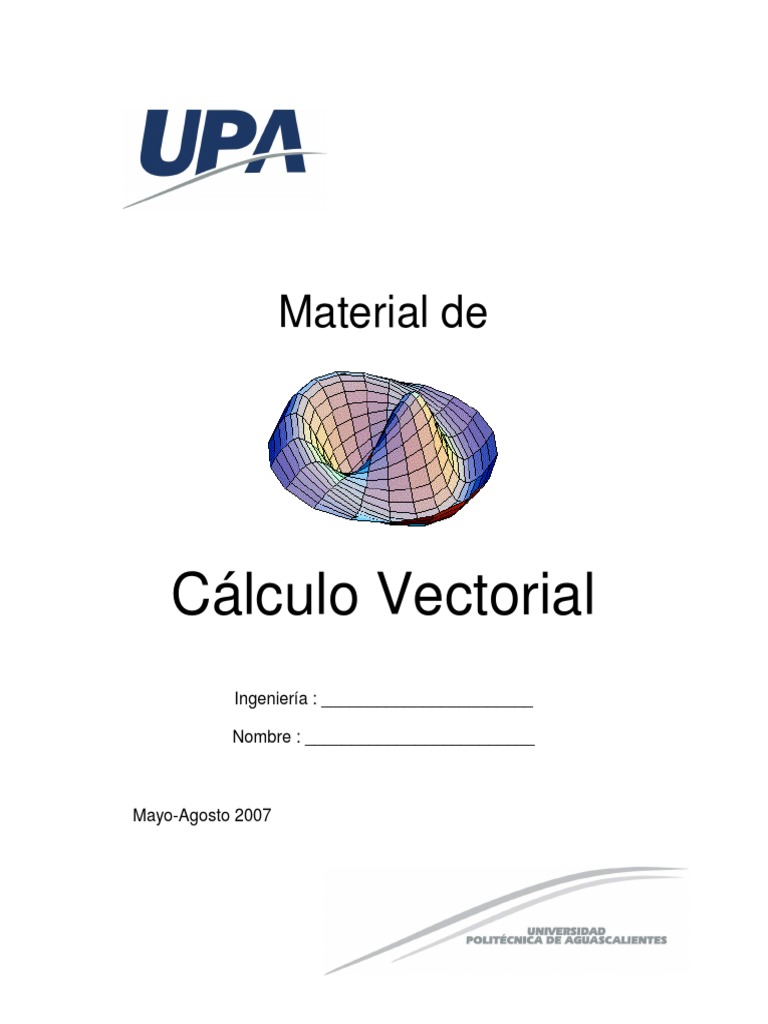 Material de Cálculo Vectorial | PDF | Límite (Matemáticas) | Derivado