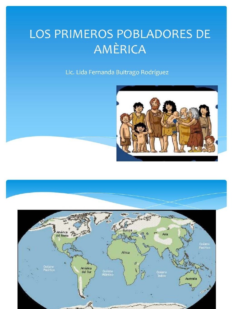 PDF Los Primeros Pobladores de America - Compress | PDF
