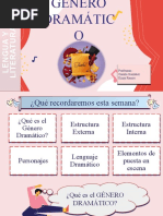 Mapa Conceptual Género Dramático | PDF