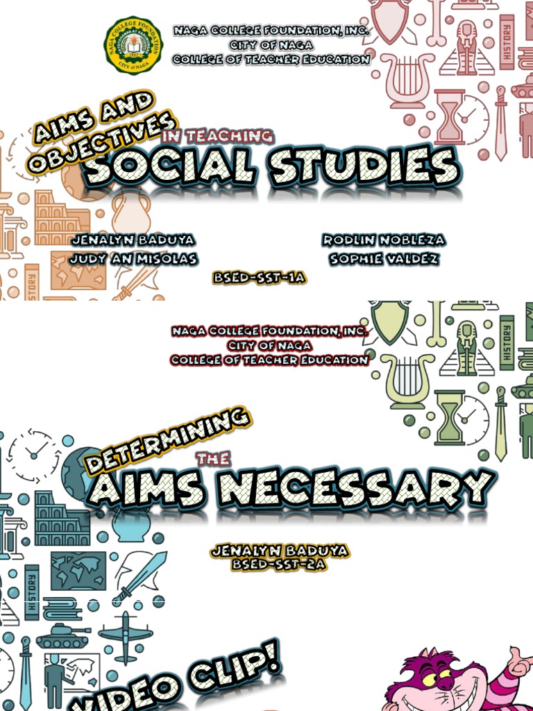 The Aims and Objectives of Teaching Social Studies | PDF | Geography ...