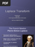 Laplace Transform Cheat Sheet | PDF