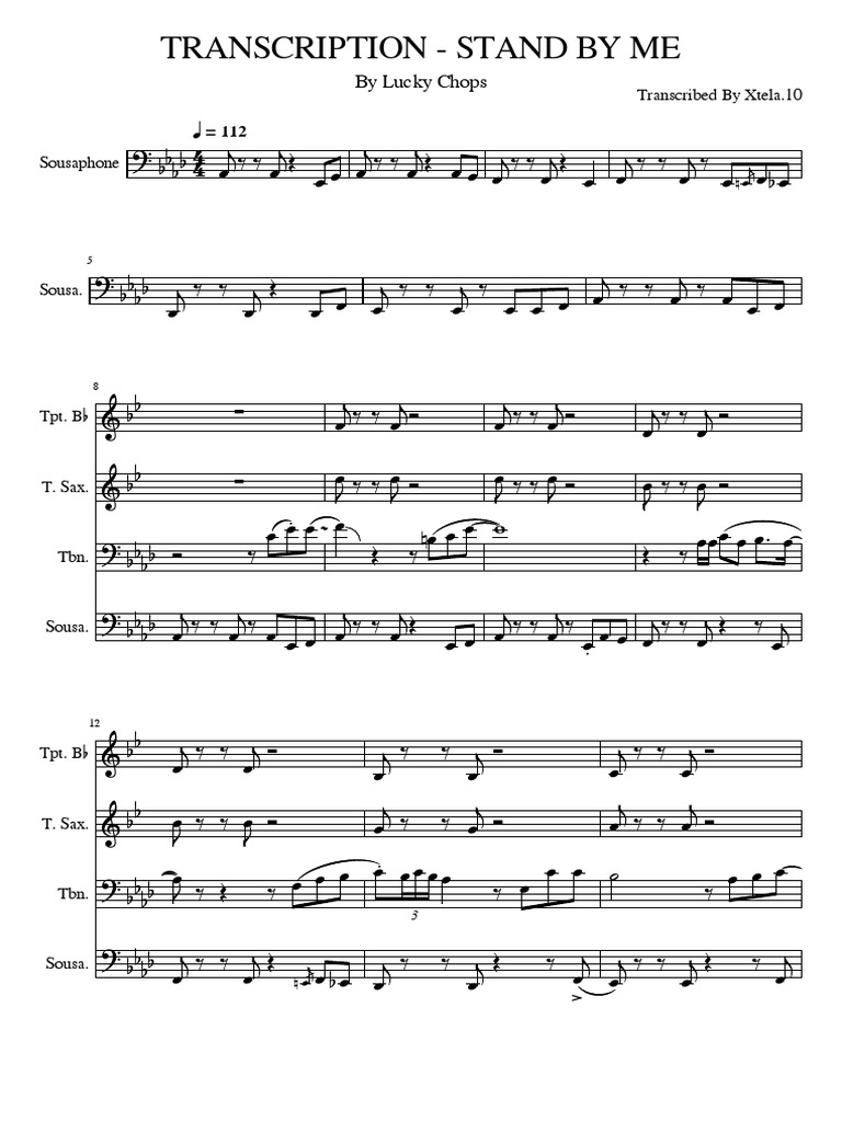 Stand by Me - Lucky Chops | PDF