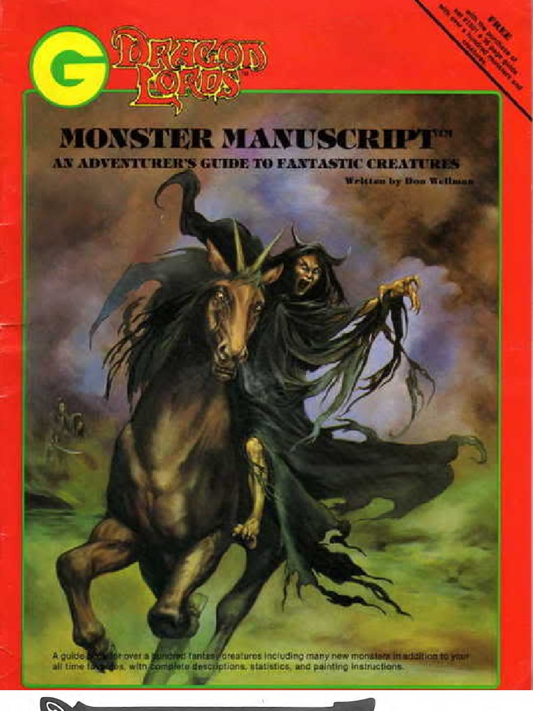 Monster Manuscript | PDF