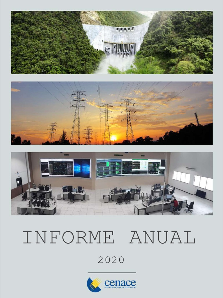 Informe Anual CENACE 2020: Gestión Energética | PDF | Ingenieria ...