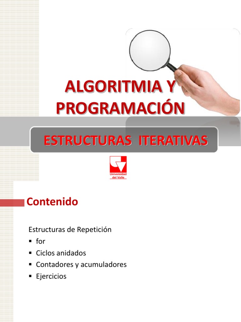 Estructuras Repetitivas - Universidad Del Valle - Algoritmia y Programación | PDF | Algoritmos ...