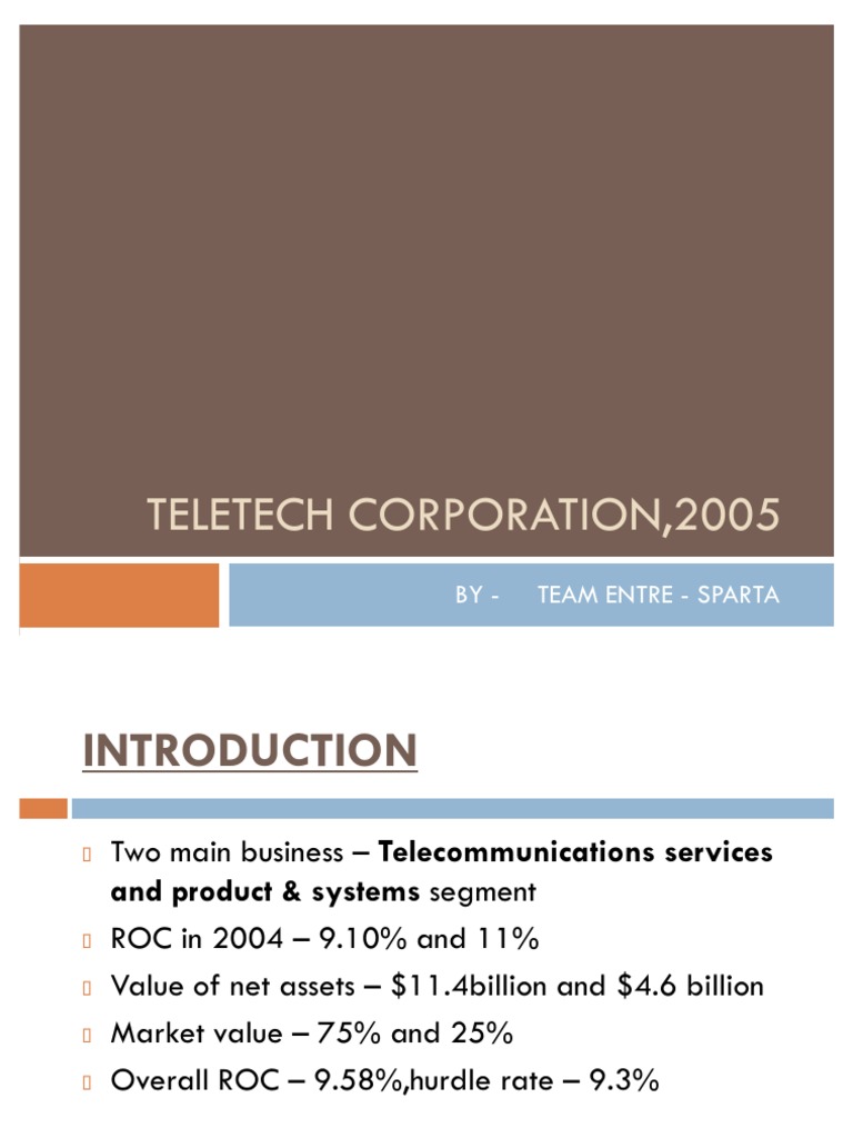 Teletech Corporation | PDF