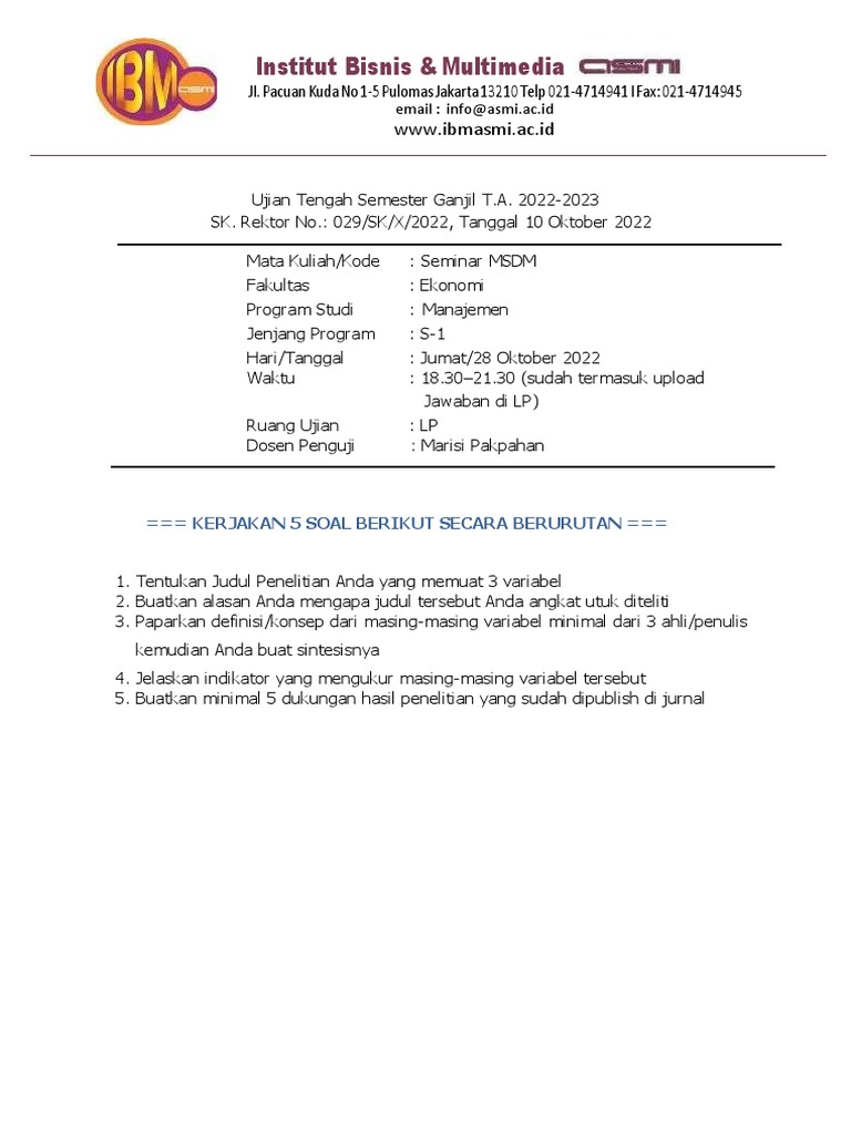 20222023ganjil MK-190 3180179 Viii 20221028203341 | PDF