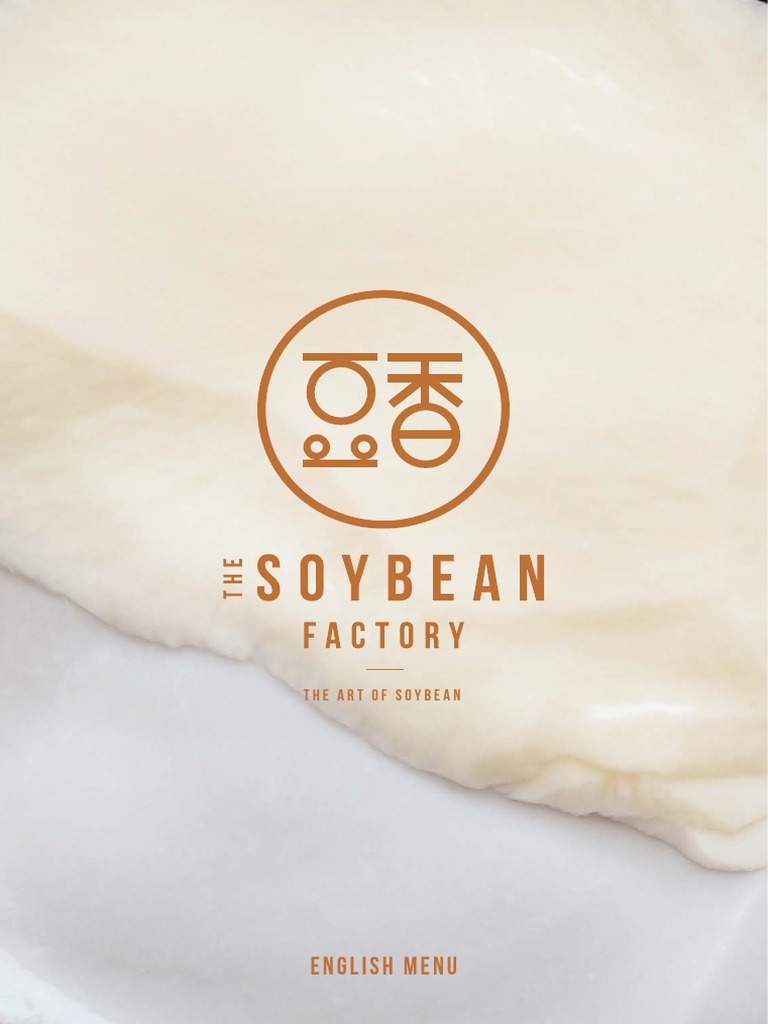 Soybean Factory Menu | PDF