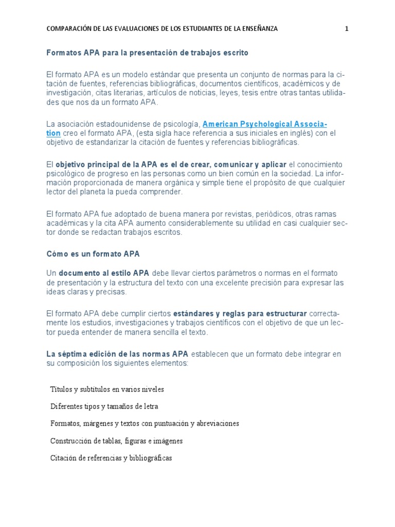 Plantilla Word PROFESIONAl Trabajo Formato APA Español | PDF