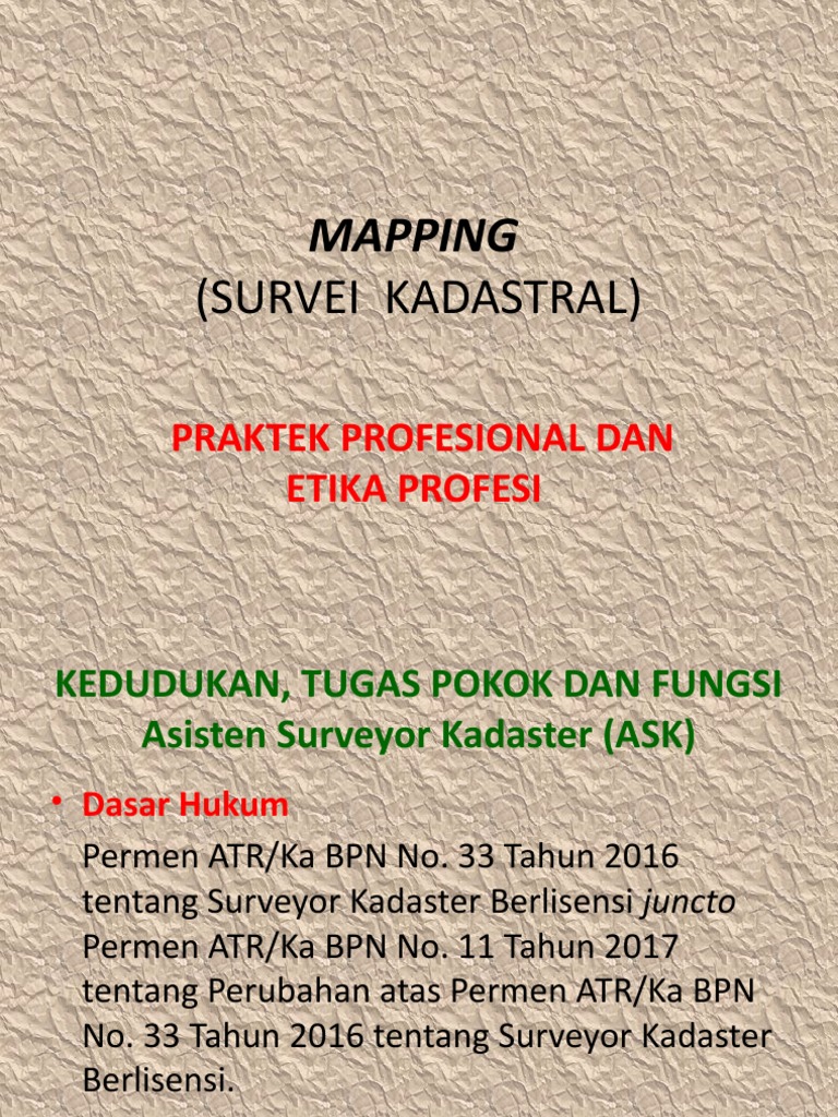 Modul S-Kadastral - PraktekProfesional | PDF