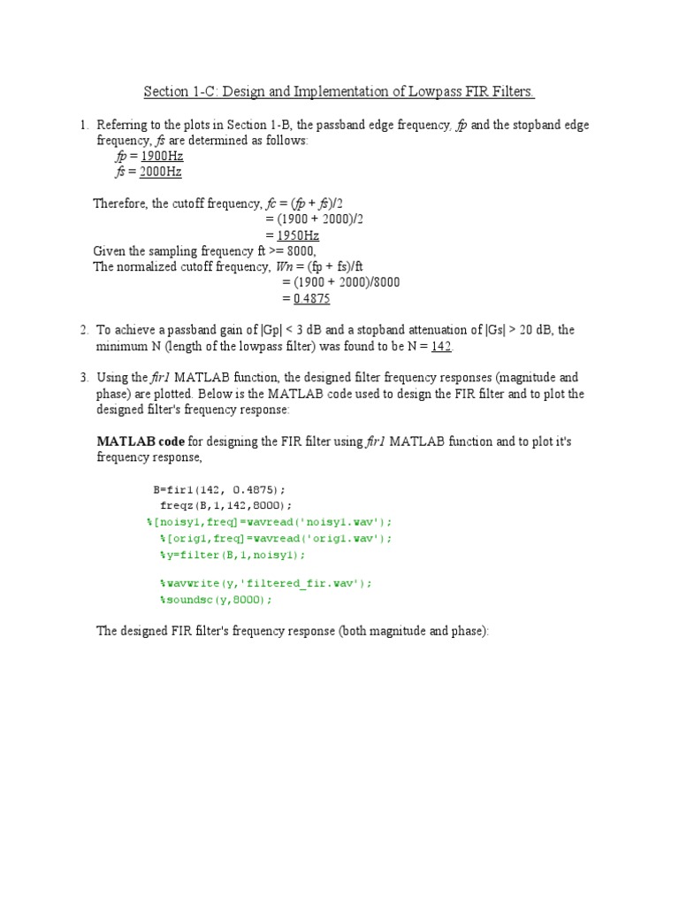 Matlab Audio SNR MSE | PDF