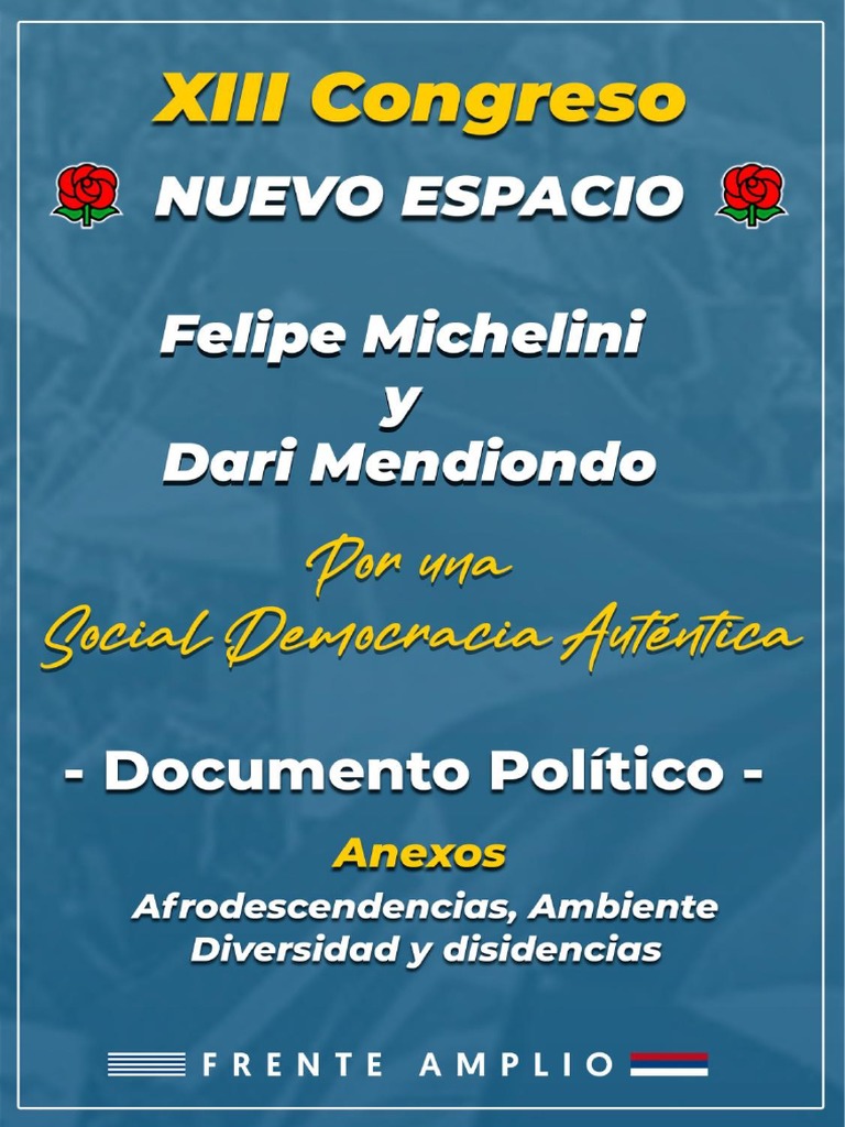 XIII Congreso Nuevo Espacio - Documento Final | PDF