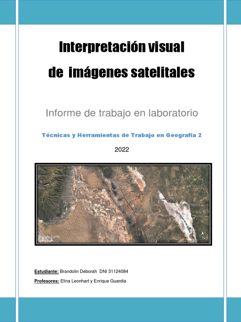 Interpretación Visual de Imágenes Satelitales | PDF | Color | Ciencias ...