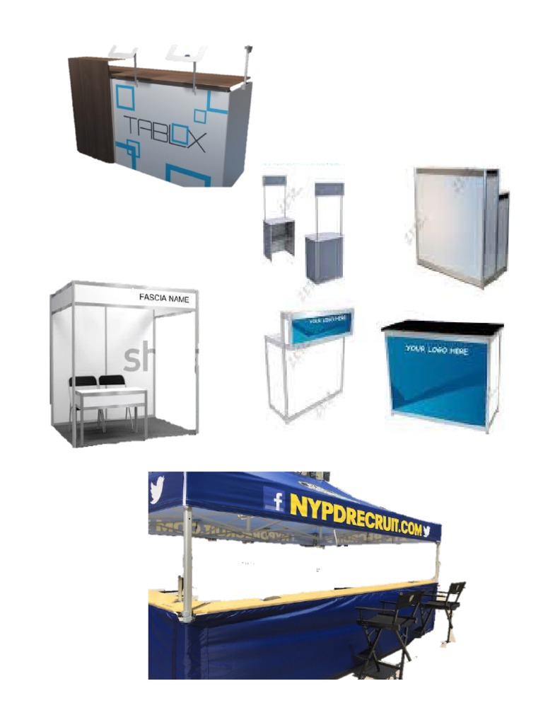 SOP - Table Booth Design | PDF
