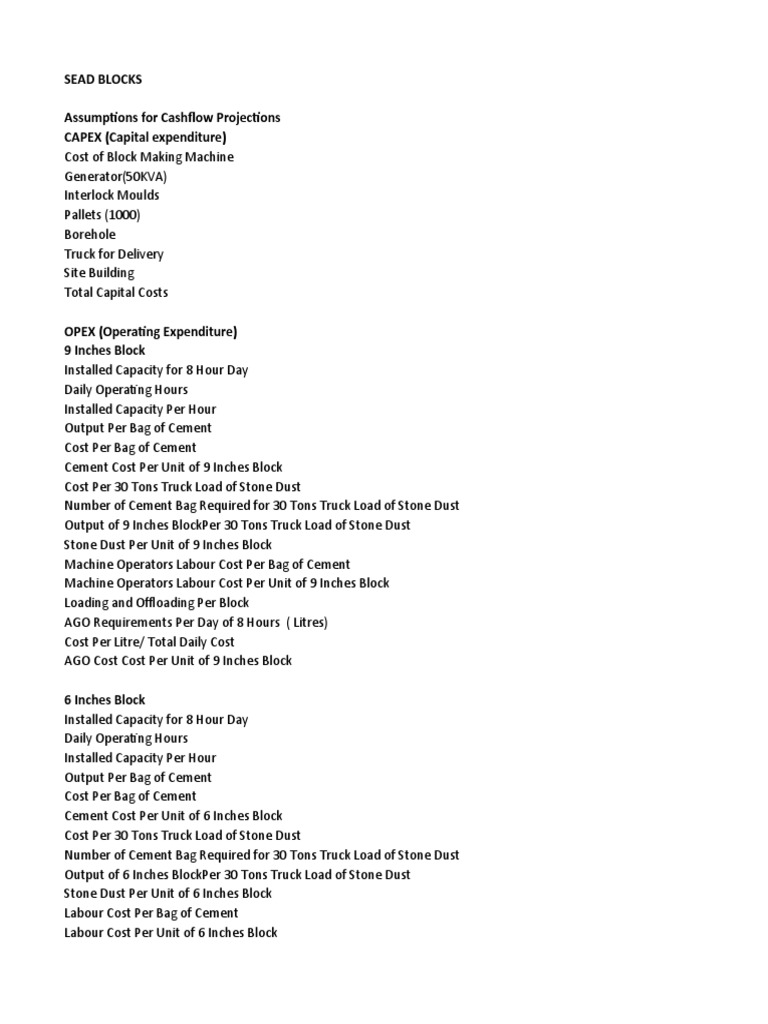 Block Industry | PDF