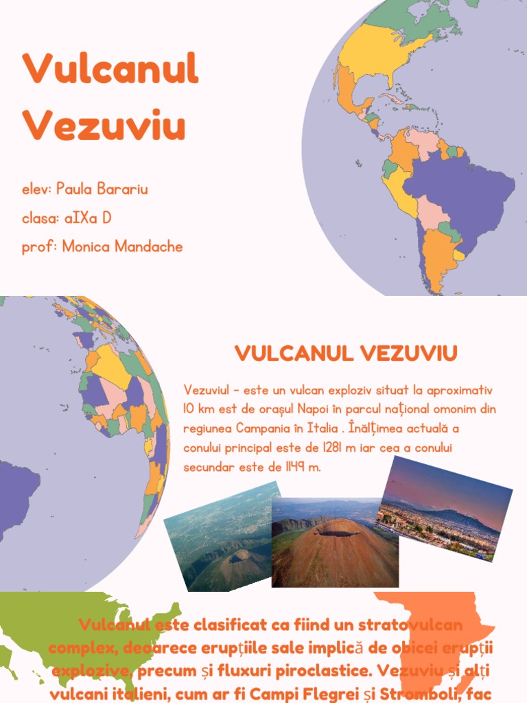 Vulcanul Vezuviu | PDF