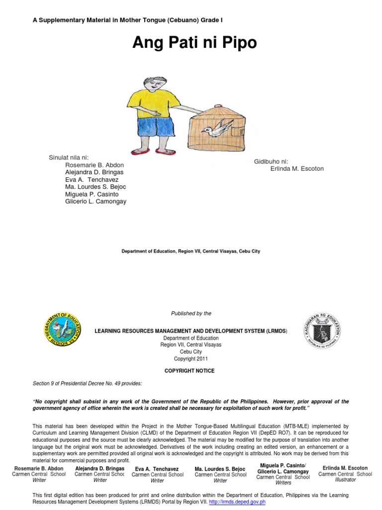 Ang Pati Ni Pipo | PDF | Copyright Law | Law