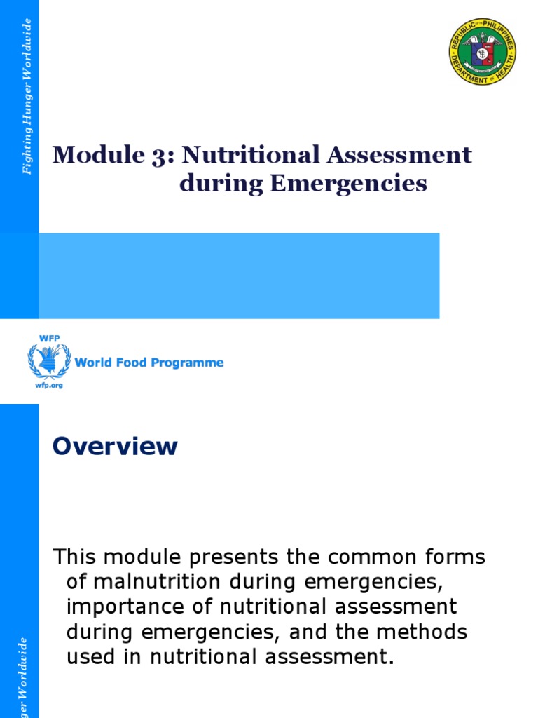 Module 3 Nutritional Assessment NiE PPT Revised - May 16 | PDF ...