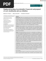 2017 Staging Grading Perio | PDF | Periodontology | Medical Specialties