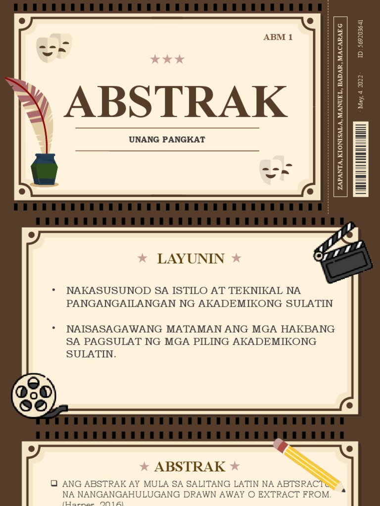 Abstrak Group 1 | PDF