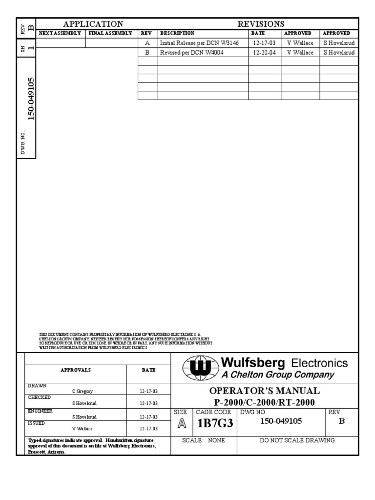 P2000 Operators Manual (Revision) | PDF | Frequency Modulation | Radio