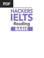 Ielts Hackers Writing Basic | PDF