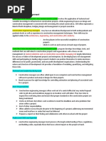 Overview of Construction Engineering Management | PDF | Project ...