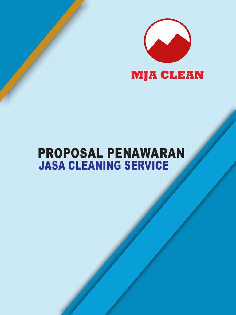 Proposal Jasa Cleaning Service MJA Clean | PDF
