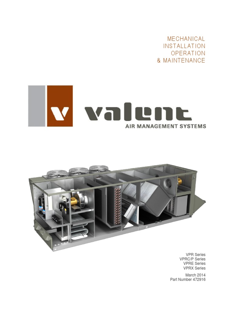 Mechanical Installation Operation Amp | PDF