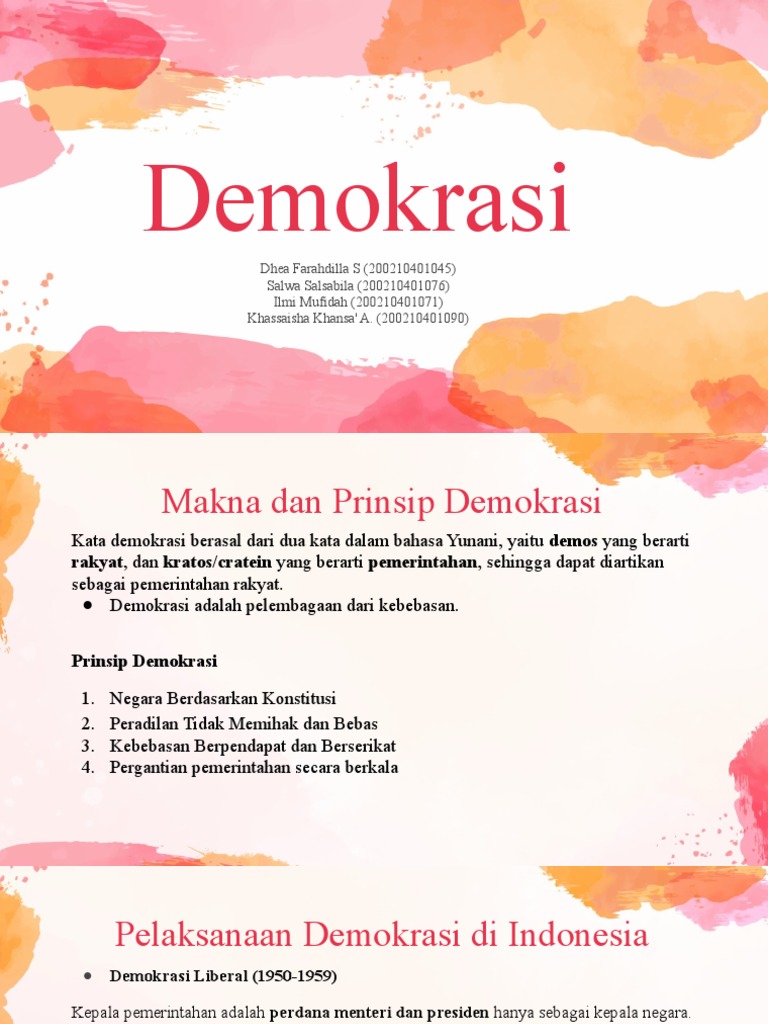Demokrasi | PDF
