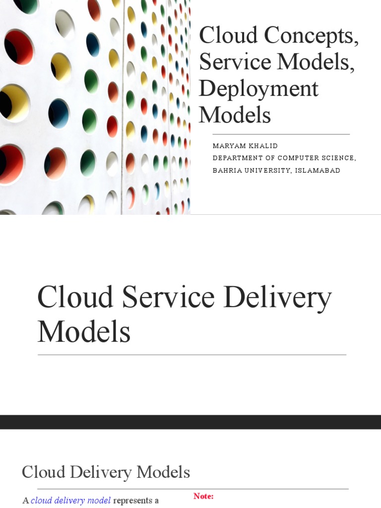 ICC Lecture 03b Cloud Service Models and Deployment Models 12102022 ...