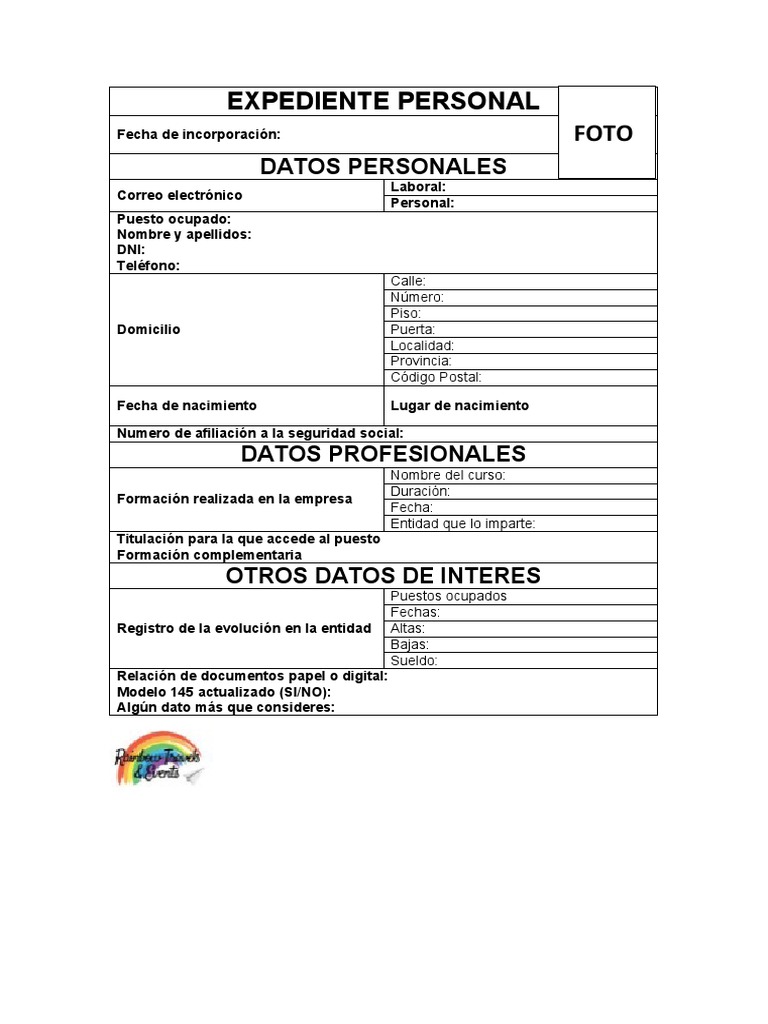Expediente Personal | PDF