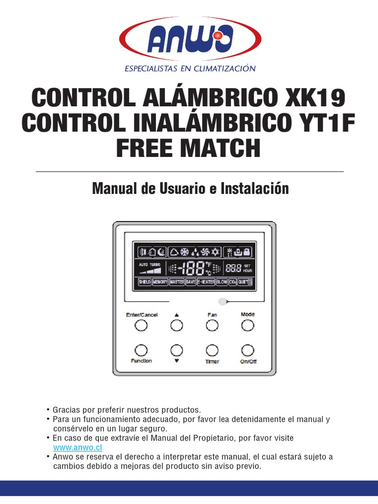 Control XK19 - YT1F Free Match | PDF | Informática