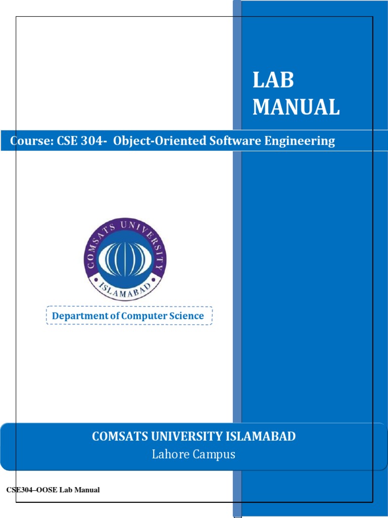 CSE304 Object-Oriented Lab Manual | PDF | Art | Computers