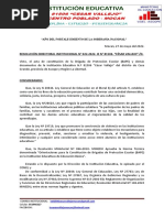 RD PARA CONFORMACIÓN DE SAEI | PDF | Invalidez